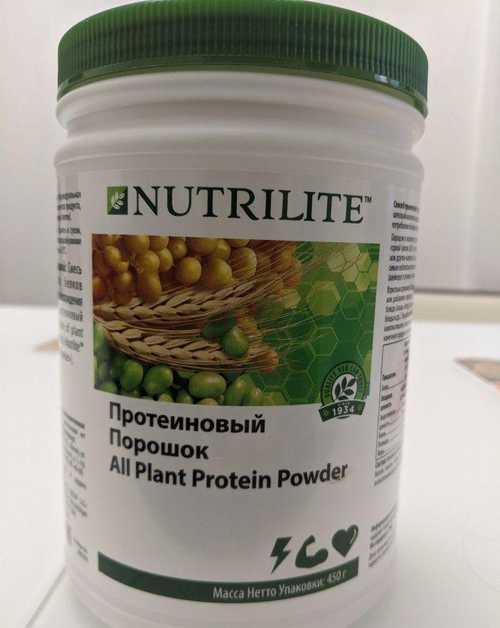 Протеин nutrilite ALL plant protein powder