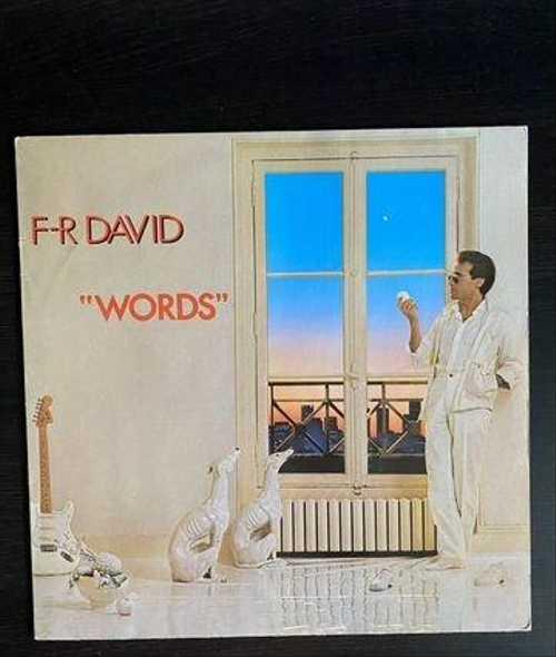 F-R David, Words 1982 LP