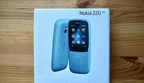 Мобильный телефон Nokia 220 4G LTE Dual sim