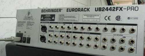 Behringer eurorack ub1204fx pro схема