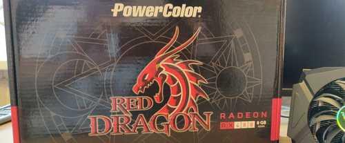 Продам видеокарту radeon RX 480 PowerColor 8 GB