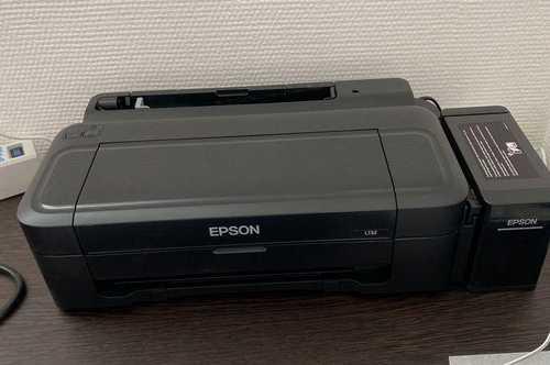 Как поменять чернила в принтере epson l132