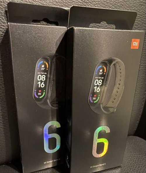 Умные браслеты Mi Band 6 (BHR4951GL) новые