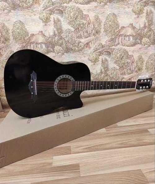 Гитара новая belucci bc3810 чёрная