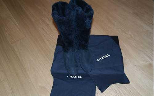 Новые сапоги chanel. Оригинал. Р-р 38-38.5