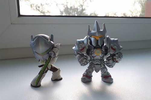 Фигурки Mystery minis Genji и Reinhardt