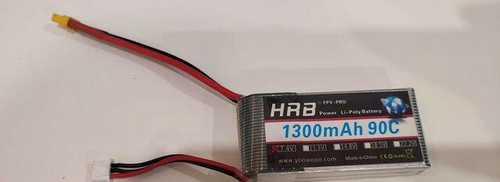 Аккумулятор HRB Lipo 1300 мАч, 7,4 В