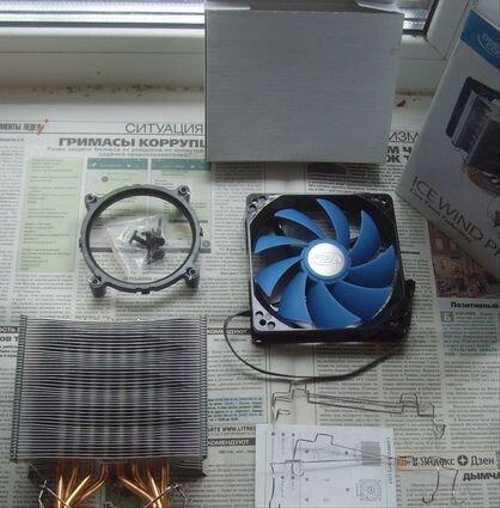 Башенный кулер DeepCool ICE wind PRO, 120мм