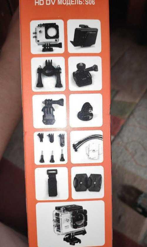 Набор креплений для экшен камеры