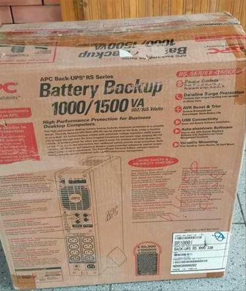 Ибп APC back-UPS RS 1000VA