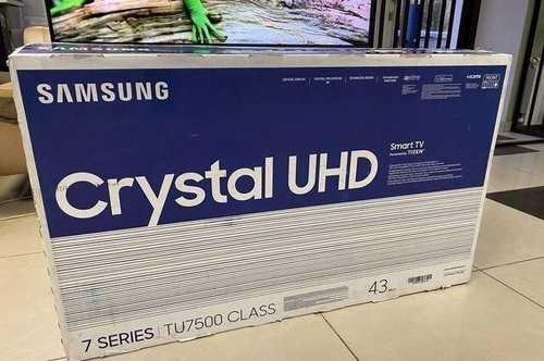 43" Crystal UHD 4K Smart TV TU7560 Series 7