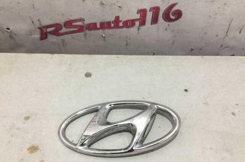 Эмблема багажника Hyundai Santa Fe 3 Рестайл