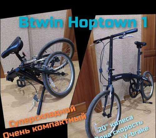 Городской велосипед Btwin Hoptown 1 складной