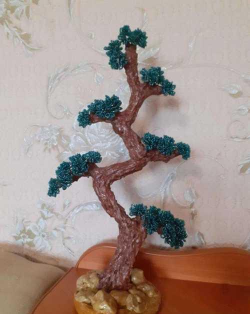 Дерево из бисера