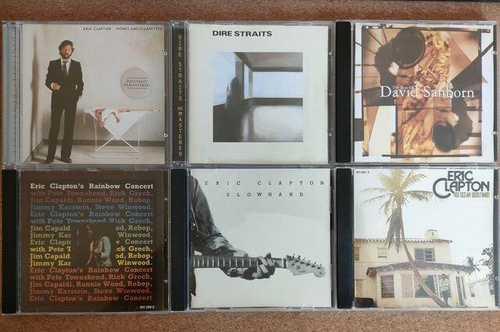 Сд диски Eric Clapton Davis Sanborn Dire Straits