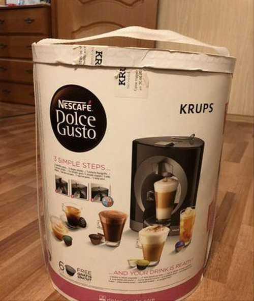 Кофемашина krups dolce gusto
