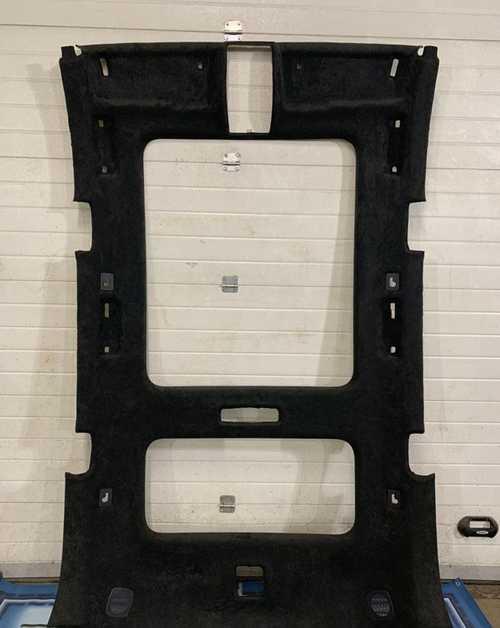 Audi Q7 потолок Алькантара
