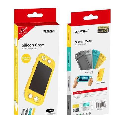 Новый чехол Dobe Silicon Case For Switch Lite TNS