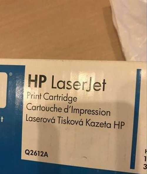 Тонер картридж HP LaserJet 12A (Q2612A)