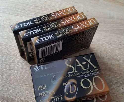 Аудиокассеты TDK SA-X 100