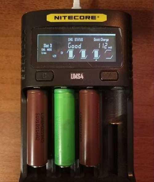Зарядное устройство Nitecore UMS4