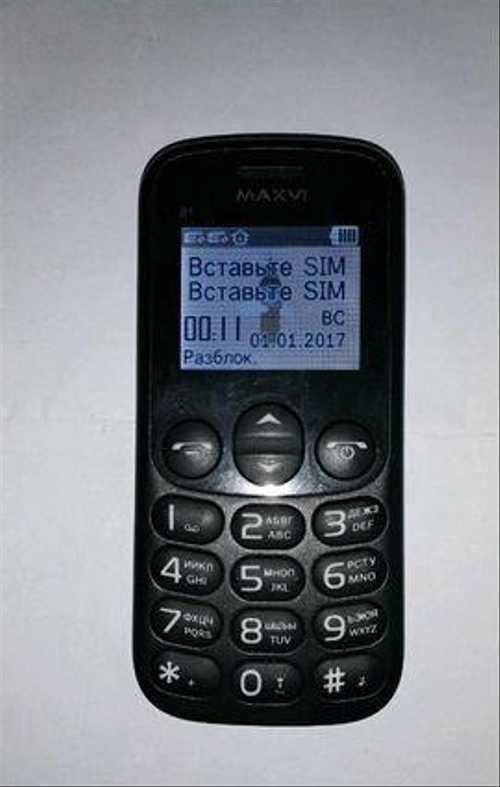 Телефон maxvi B1