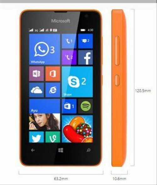 Смартфон Microsoft Lumia 430 Dual SIM