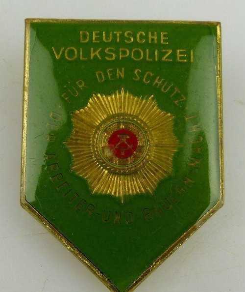 Ddr medaille deutsche volkspolizei