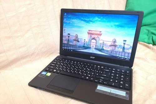 Игровой,тонкий ноутбук Acer на Core i3/GeForce