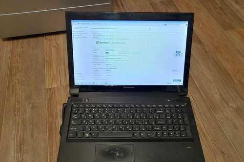 Ноутбук Lenovo B570 на два ядра по 2Ггц