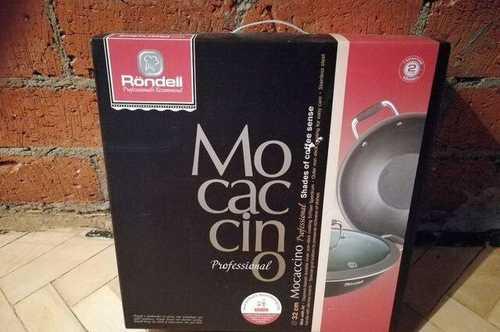 Вок Rondell "Mocaccino Professional" 32' с крышкой
