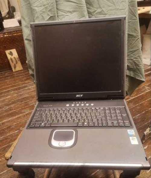 Раритетный ноутбук Acer aspire 1710