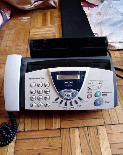 Продаю факс Brother FAX-T104