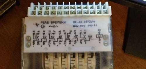 Реле времени вс-43-61ухл4