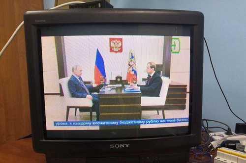 Телевизор бу sony trinitron