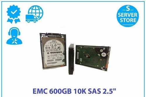 Жёсткие диски EMC 600GB 10K SAS 2.5"