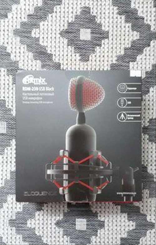 Микрофон Ritmix RDM-230 (82\1)