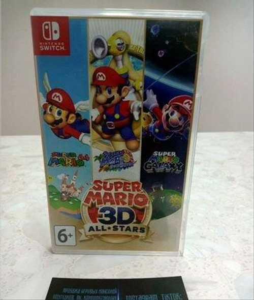 Super Mario 3D All-Stars. Картридж Nintendo Switch