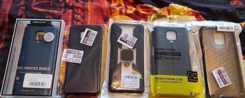 Чехол бампер для Redmi Note 9 Pro / S новые 5 штук