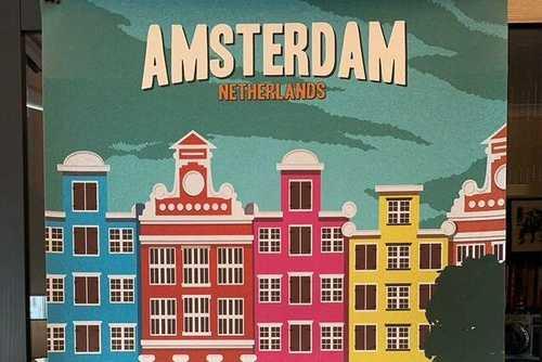 Постер Amsterdam 60см x 90см