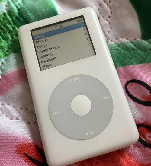 Плеер iPod Photo, идеальное состояние, из коллекци