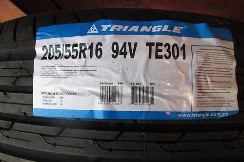 Triangle TE301 205/55 R16 94V, 4 шт