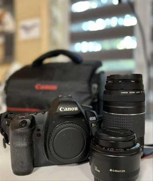 Зеркальный фотоаппарат Canon EOS 5d Mark II
