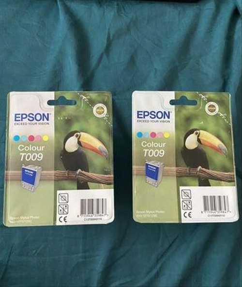 Картриджи Epson Colour T009