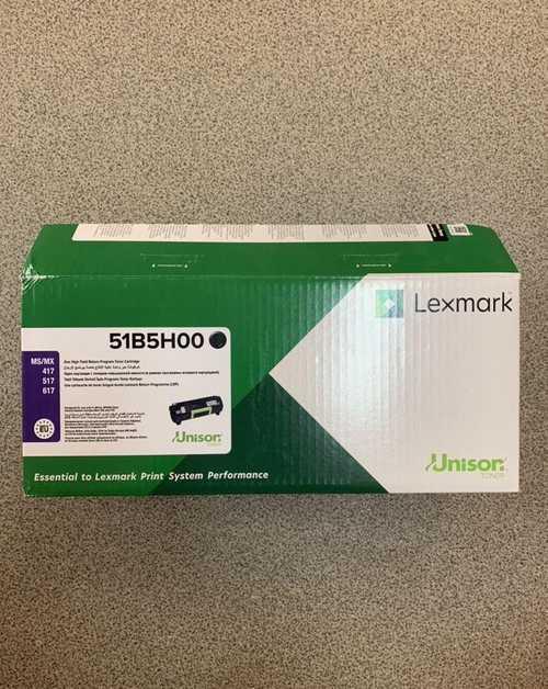 Оригинальный картридж Lexmark 51B5H00