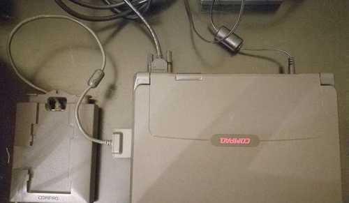 Ноутбук Compaq Contura aero 4/25. Винтаж