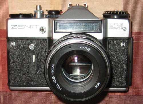 Фотоаппарат Зенит ем, Helios-44M экспортный