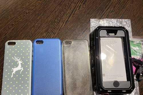 Чехлы iPhone 5C + противоударный/водонепроницаемый
