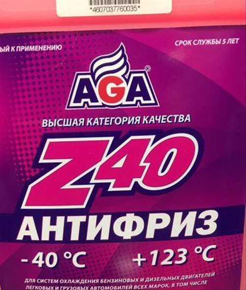 Антифриз ага красный 10л