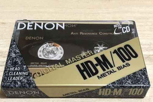 Аудиокассеты Denon HD-M 100 новые 2 штуки